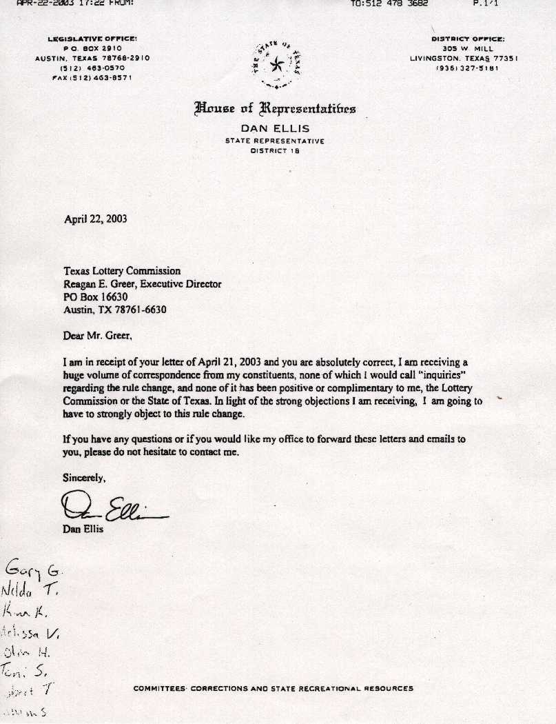 Representative Ellis